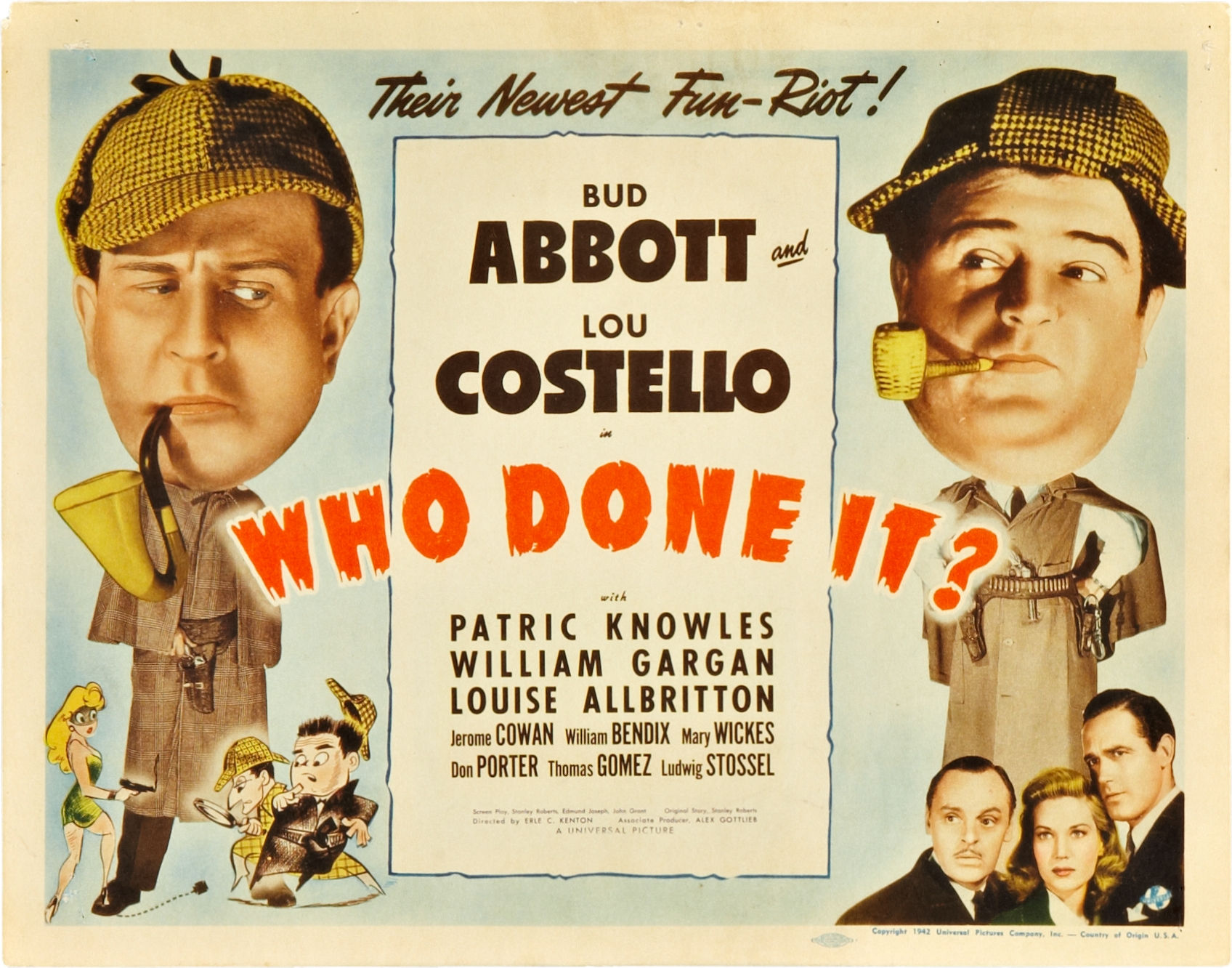 Daily Grindhouse | [TRAILER TRASH!] WHO DONE IT (1942) - Daily Grindhouse